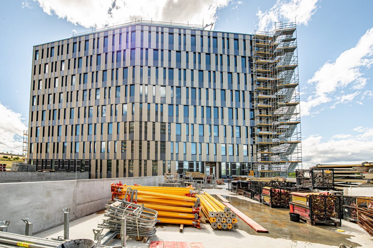 Fortschritt Anfang August 2023 - Universelle Ulm - Science Park III