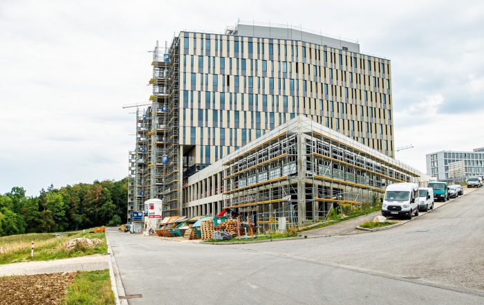 Moderne achtgeschossige Bürotürme - Universelle Ulm