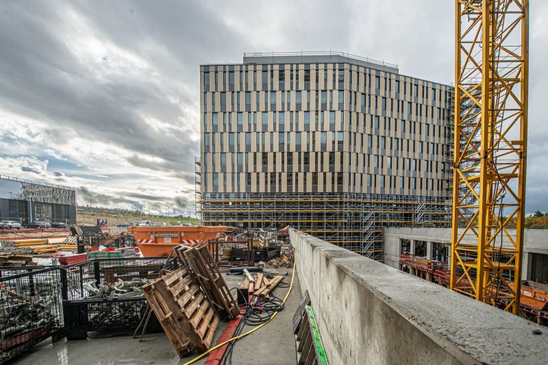 Fortschritt Ende Oktober 2023 - Universelle Ulm - Science Park III