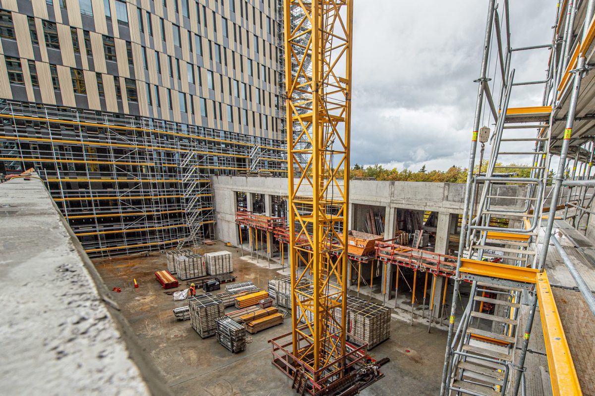 Fortschritt Ende Oktober 2023 - Universelle Ulm - Science Park III