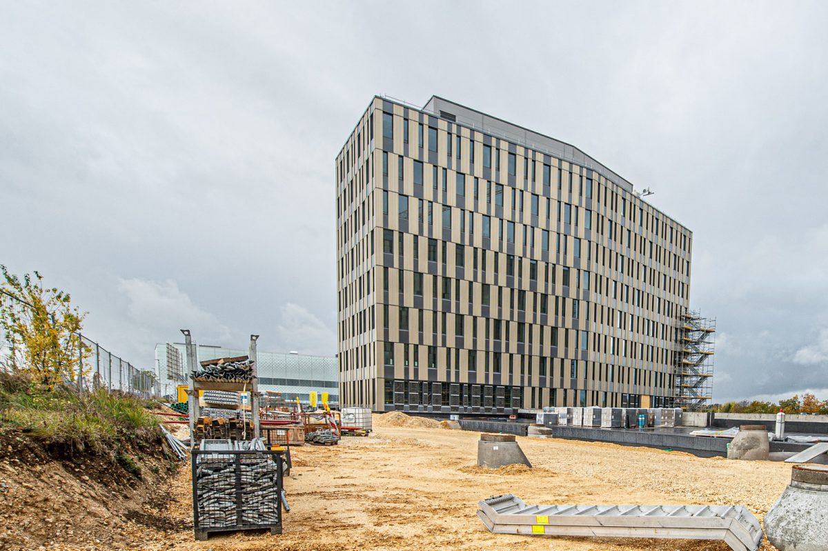Fortschritt Ende Oktober 2023 - Universelle Ulm - Science Park III