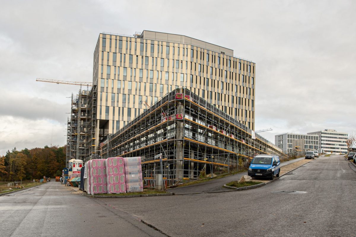 Fortschritt Ende Oktober 2023 - Universelle Ulm - Science Park III
